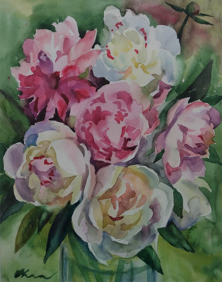 Kimp roosasid pojenge, Reet Ohna E-kunstisalongis